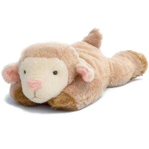 sweet baby co. weighted stuffed animals for anxiety 5 pounds 30 inch plush animal heavy body pillow 5lb large giant lamb stuff plushies big lap plushie kids adult pound weight