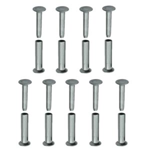 torsor 9 sets kitchen knife handle screw fixing rivet nuts chef knives cutter wooden grip screws fastener fixer clip nail replacement repair stainless steel rivets anti-corrosion diy tools accessories