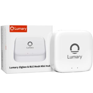 lumary hub bridge l-gw0a1 - work zigbee smart recessed lighting, unlock full suite of features smart ufo led high bay lights, deck lights, work with alexa, google assistant and siri