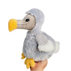 whrigud 11'' realistic dodo bird stuffed animal pillow plush toy soft ugly dodo plushie big birds stuffed animals pillows for kids gifts home decor (dodo bird)