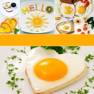 5pcs Egg Rings For Frying Eggs Nonstick,Egg Rings For Frying Eggs Fried Egg Rings