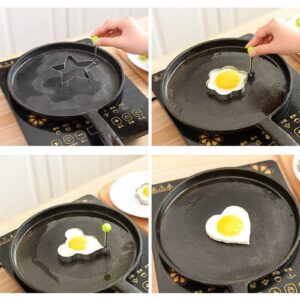 5pcs Egg Rings For Frying Eggs Nonstick,Egg Rings For Frying Eggs Fried Egg Rings