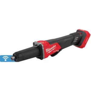 milwaukee m18 fuel variable speed, braking die grinder, paddle switch w/one-key - no battery, no charger, bare tool only