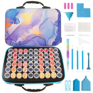 tavolozza diamond painting storage containers 60 slots diamond painting accessories and tools diamond art storage bead storage containers diamond painting case and storage box