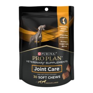 purina pro plan veterinary joint care joint supplement for large breed dogs hip and joint supplement - 5.29 oz. pouch