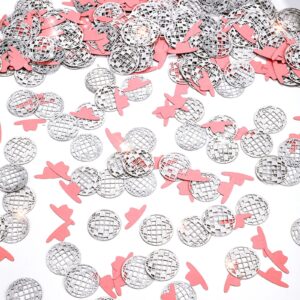 sherr 400 pcs wedding table confetti wedding hat confetti 70s 80s disco ball cowgirl party decorations engagement party supplies girls night birthday favors for western cowboy (classic style)