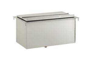 kratos 32l-002 18x24 drop-in ice bin with slide cover