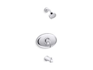 kohler k-ts21948-4y-cp remodel rite-temp bath and shower trim kit, 2.5 gpm, polished chrome