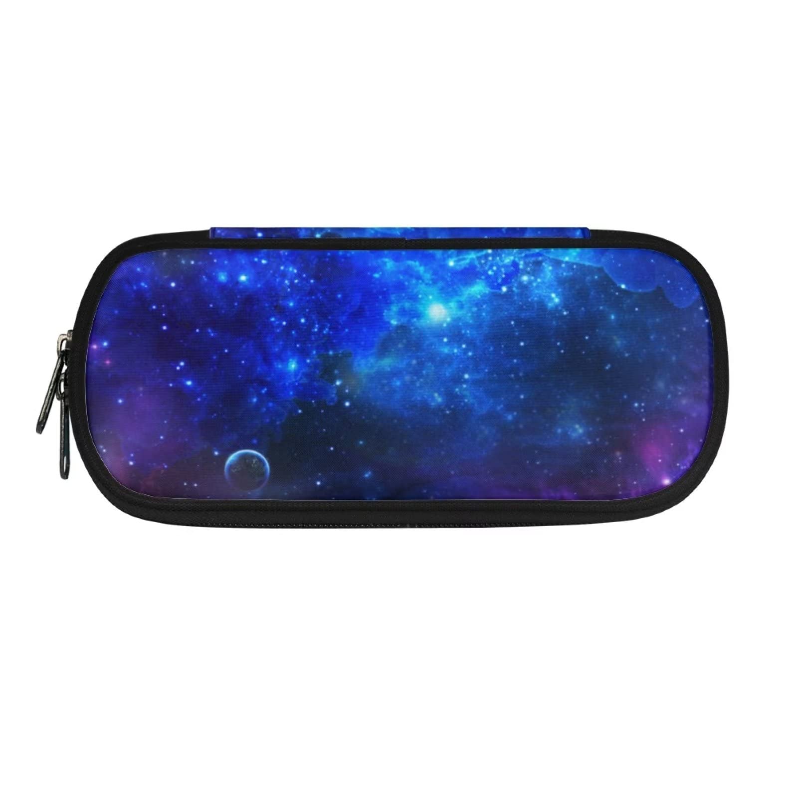 HELLHERO Galaxy Pencil Case Bag Pen Holder School Pencil Box Big Capacity Pen Pouch Marker Cases Multifunction Stationery Organizer for Adults Kids Coin Purse