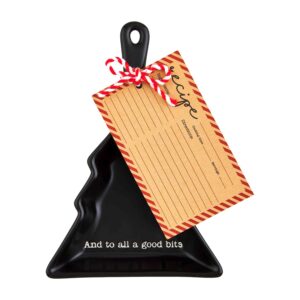 mud pie holiday cookie skillet set, and to all, skillet 6 1/4" x 4 1/2"