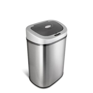 jimory 21.1 gallon trash can, motion sensor touchless kitchen trash can, stainless steel