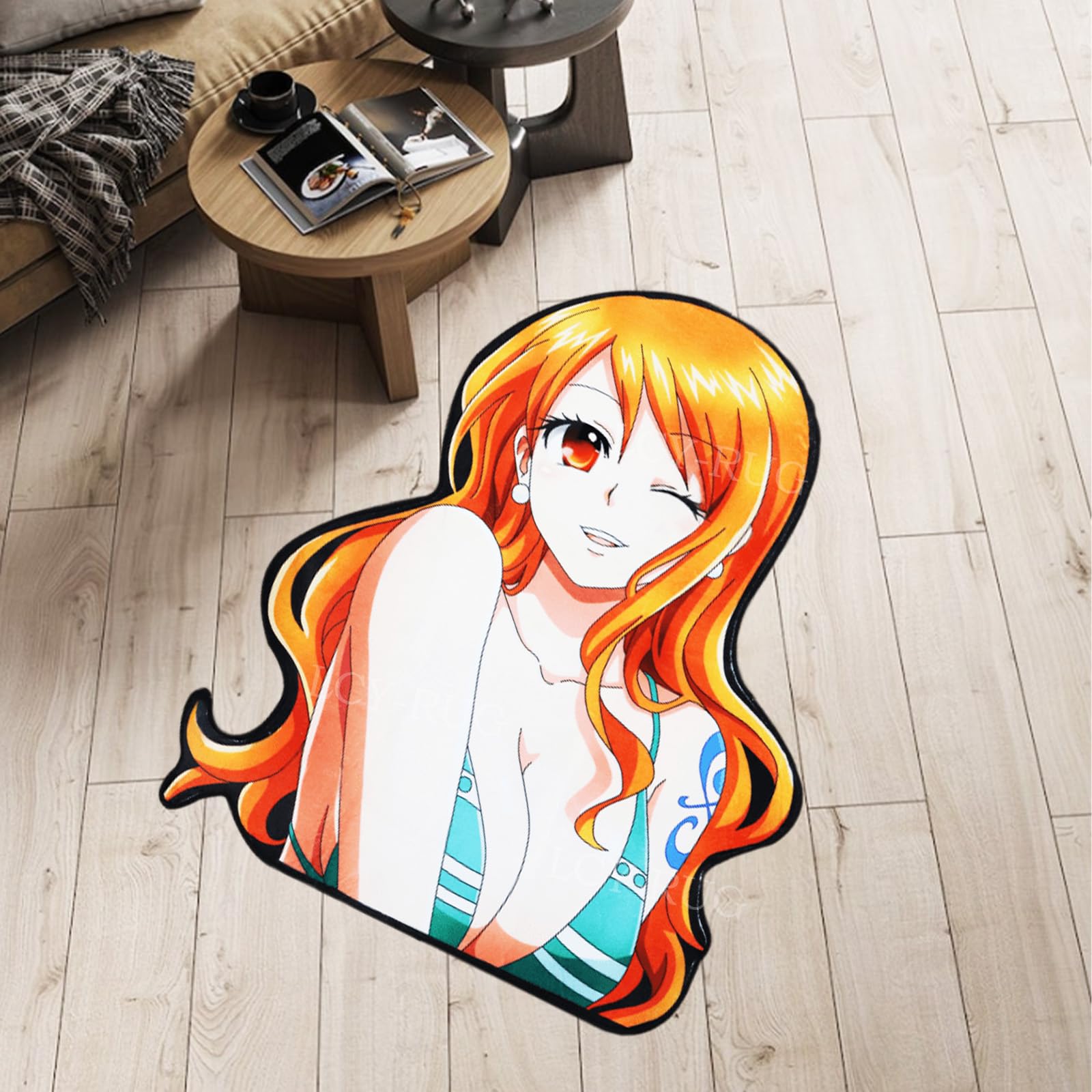 Anime Area Rug - Carpet for Bedroom Super Soft & Anti-Slip Best Anime Decor