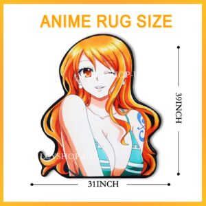 Anime Area Rug - Carpet for Bedroom Super Soft & Anti-Slip Best Anime Decor