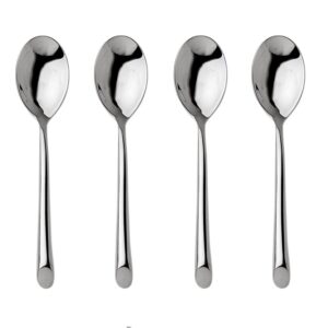 nambe frond 18/10 stainless steel teaspoon (set of four)