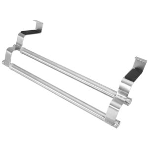 stainless steel retractable over towel rack bath towel rack bedroom towel shelf (40cm retractable double pole)