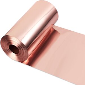 kinlop 40 inch x 100 ft plastic laser tablecover roll disposable iridescent tablecloth roll iridescence rectangle holographic foil tablecloth for disco wedding birthday bridal party (rose gold)