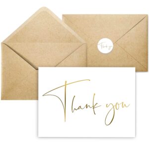 gardencity thank you cards - 30 pack (white)