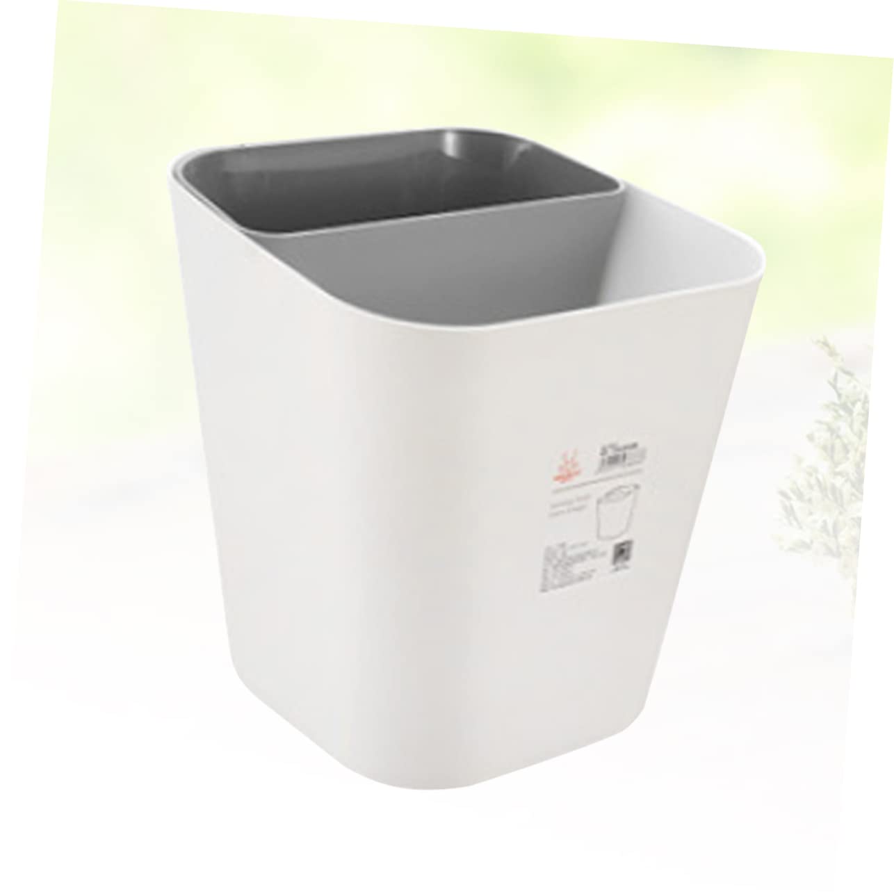 Office Garbage Cans Plastic Container Trash Container for Cars Car Trash Can Dual Trash Containers Table Trash Bin Garbage Container Home Trash Can Home Wastebasket Japanese Travel