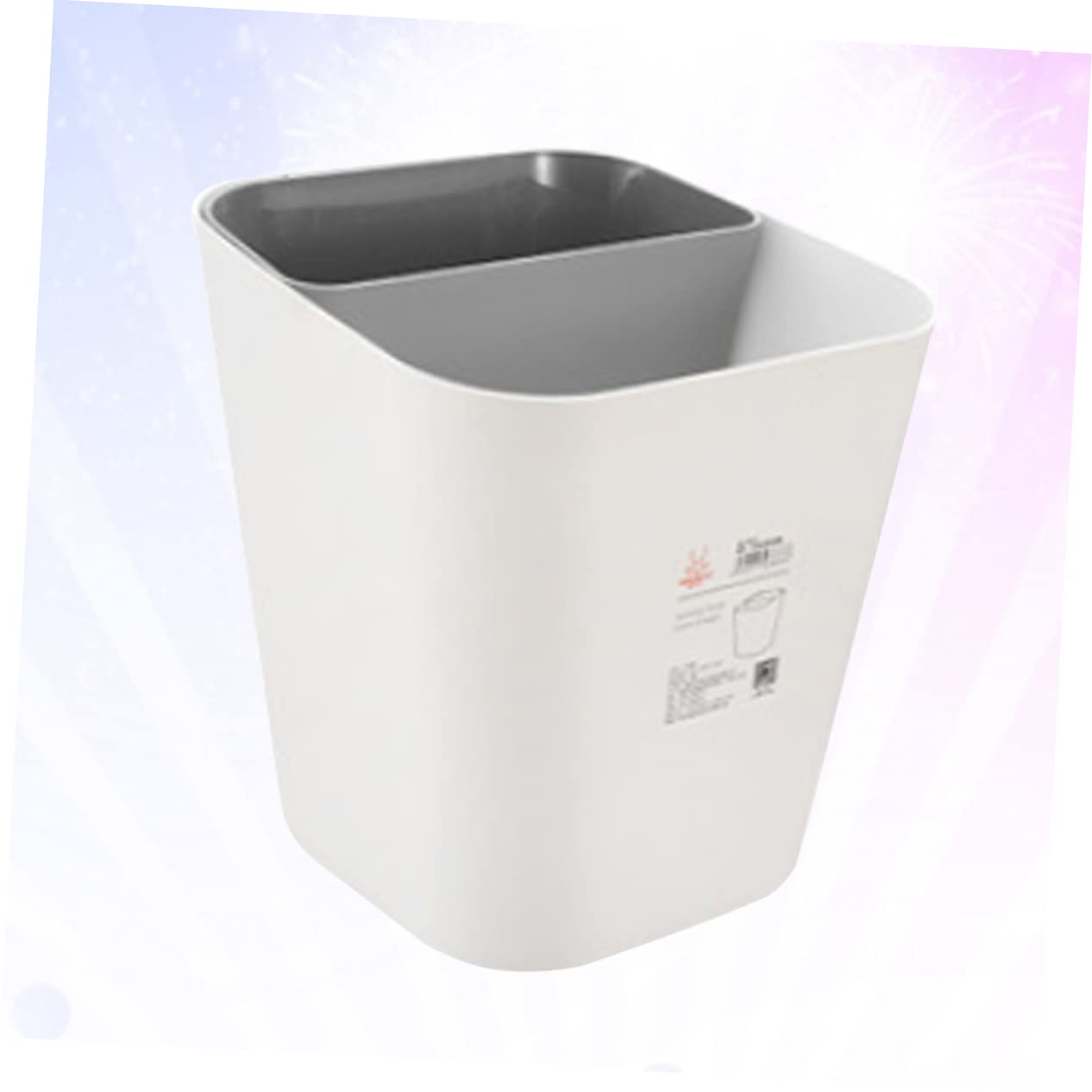 Office Garbage Cans Plastic Container Trash Container for Cars Car Trash Can Dual Trash Containers Table Trash Bin Garbage Container Home Trash Can Home Wastebasket Japanese Travel