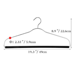 FREZON Extra-Wide Drapery Hangers Blanket Hangers Heavy Duty Space Saving with Nonslip Tube- Great for Quilts, Sleeping Bags, Comforters, Table Cloths(8 Pack)