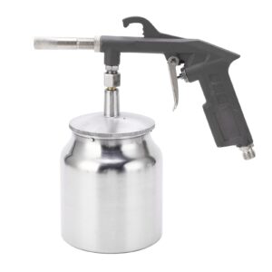 sandblaster gun kit, air sand blasting gun, air undercoating spray gun with750cc aluminium cup, for rubberized undercoat, proofing