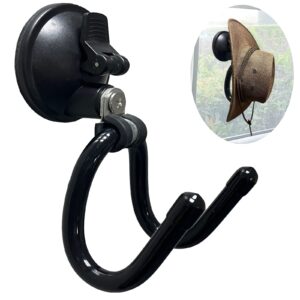 pmsanzay hat rack, acrylic material, suction cup hanger for car & truck, hat holder - no falls off - no hat damage