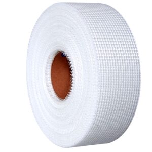 welstik drywall repair fiberglass joint tape, 2 iinch x 295 feet for drywall repair fiberglass mesh tape, seam patch wall crack seam repair, white