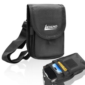 lieniao for zebra tc77 tc70 barcode scanner holster carrying case pouch compatible for zebra tc75x, tc75, tc70x, tc70, tc72, tc77,scanner case holder with adjustable waist belt