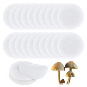 gorgecraft 100pcs synthetic circular filter discs paper quantitative patch injection ports and filters medium speed wide mouth size laboratory funnel filters paper