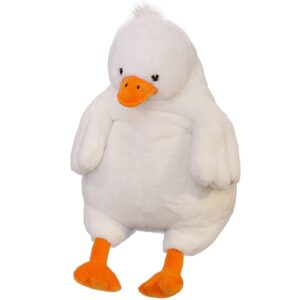 ronivia duck weighted stuffed animals, 17" 3.5 lbs weighted duck plush toy large weighted plush animal pillow gifts for boys and girls