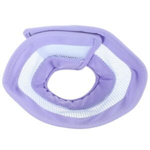 popetpop compound cone collar cat head cone dog cone collar cat cat elizabethan collar soft cat recovery collar pet collar dog after-surgery collar breathable pvc small pet