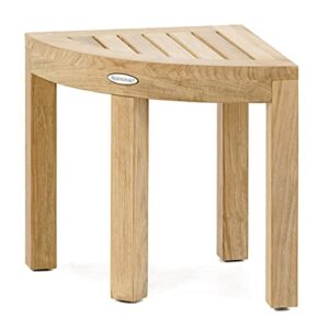 westminster teak pacifica corner spa stool