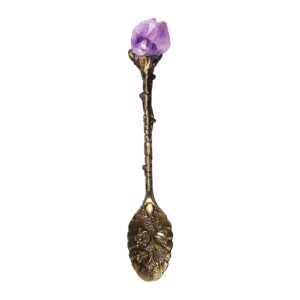 ideayard witchcraft spoon retro with crystal 1 pcs for gift