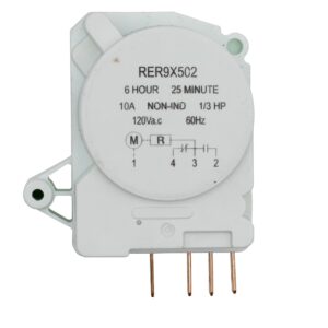 supplying demand wr9x502 wr09x10049 refrigerator defrost timer replacement