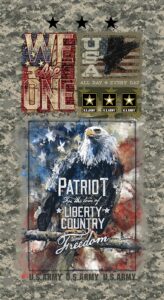 sykel enterprises united states army cotton panel-us military army eagle 100% cotton quilting panel by sykel