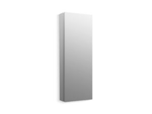 kohler k-28029-na verdera medicine cabinet with slow-close mirror door & adjustable shelves, rectangular frame, 15" x 40"