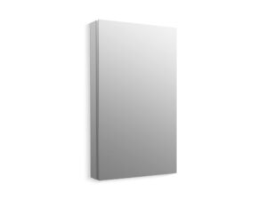 kohler k-28031-na verdera medicine cabinet with slow-close mirror door & adjustable shelves, rectangular frame, 24" x 40"