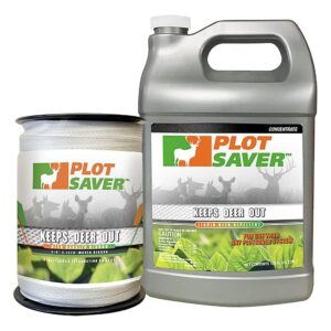 bestnest messinas plotsaver concentrate with deer barrier ribbon, 1 gallon