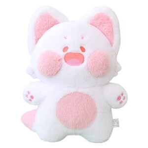 galatee cute cat plush toy cat stuffed animal plush soft cat plushie pillow gifts for adults and kids(15.7" pink)