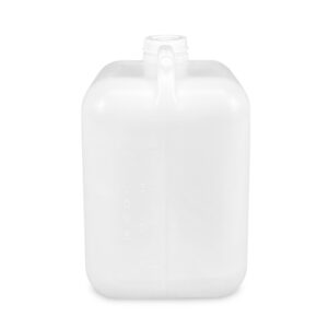 3 set- 5 gallon plastic hedpack with cap, white