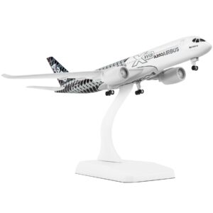 busyflies 1:300 scale airbus a350 web model plane diecast model aircraft kits for collection and gift