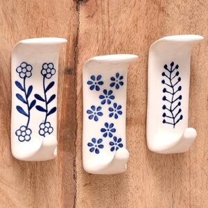 indian shelf boho decorative hooks adhesive hooks sticky hooks for wall shower loofah holder for shower hooks no damage hanging adhesive key holder drywall hooks for hanging adhesive towel hooks-3 set