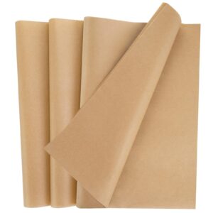 koogel 120 sheets kraft tissue paper bulk, tissue paper gift wrapping 14 x 20 inch brown rustic art paper for diy project birthday holiday crafts decor acid free