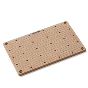 genmitsu cnc mdf spoilboard for 3018-prover v2, 300 x 180 x 12mm, m6 holes (6mm), screws are included