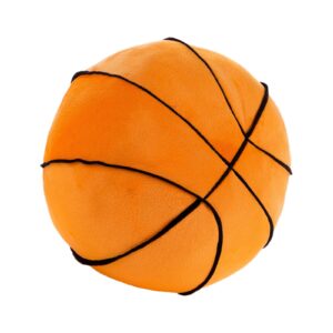 zhidiloveyou 11" plush basketball pillow stuffed sport ball toy decor gifts for boys girls