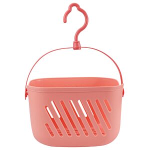 lnq luniqi hanging shower caddy basket plastic storage basket with handle portable kitchen organizer storage basket for home kitchen bathroom（）