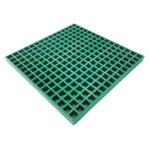 haywhnkn fiberglass grille frp grating mesh floor grating 1.9ftx1.9ft pit grating 1.5mm thickness for car washing, outdoor