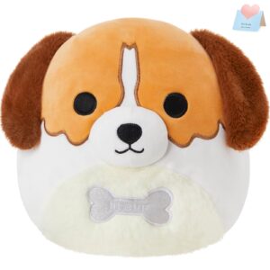 cozyworld 10" beagle dog plush pillow cute beagle stuffed animal soft beagle plush toy stuffed animals beagle birthday gift for boys girls kids,brown beagle