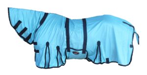 challenger 60in horse scrim mesh summer flysheet spring airflow neck sheet blanket 73101