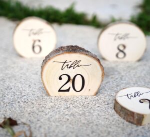 rainbow pana wooden table numbers, 1-20 wedding table numbers, table numbers 1-20 perfect for centerpiece, wedding reception, decoration, party, anniversary